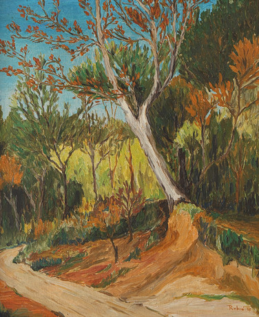 RUBIÓ. Landscape. Art - Paintings - Auctionet