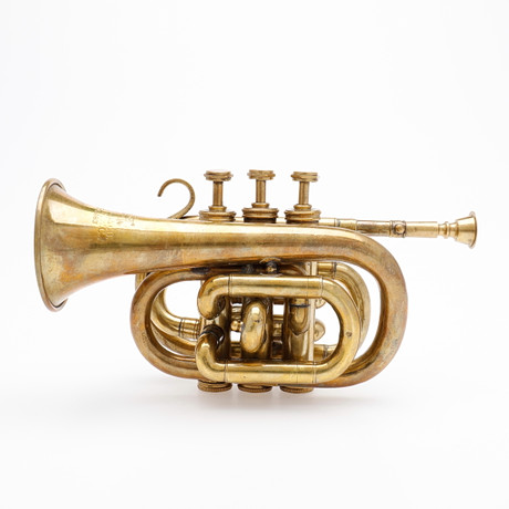 KORNETT, S.K. POCKET TRUMPET, BESSON, BOOSEY. Övrigt - Musikinstrument ...