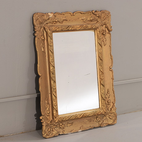 MIRROR, gilded, 20th century. Mirrors - Auctionet