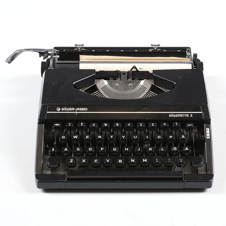 TRAVEL TYPEWRITER, Silver-Reed, Silverette II. Miscellaneous - Modern ...