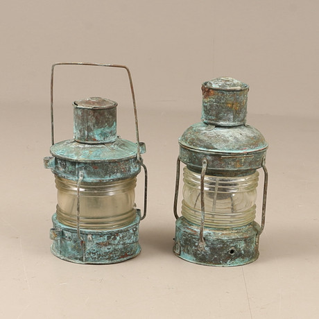 LANTERNOR, 2 stycken. Övrigt - Teknika & Nautika - Auctionet