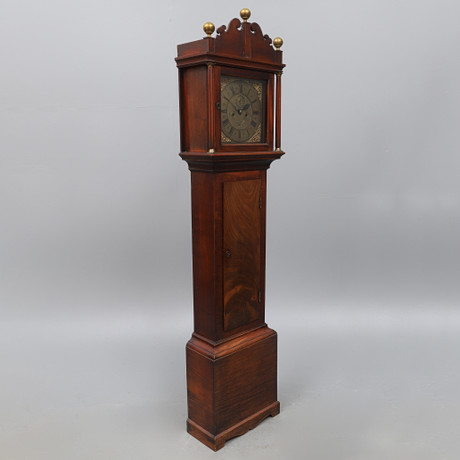 HENRY ELLIOTT, LONDON: A GEORGE III MAHOGANY LONGCASE CLOCK. Clocks ...