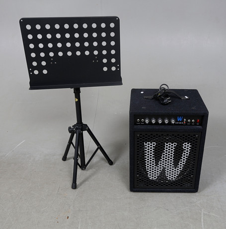 NOTSTÄLL, FX stands och FÖRSTRÄRKARE, Warwick Blue Cab 30. Övrigt ...