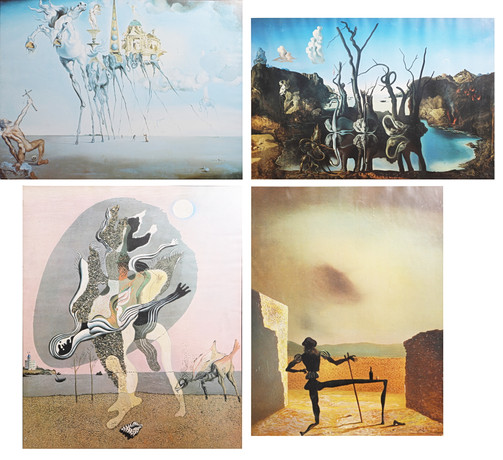 SALVADOR DALI. COLLECTION OF FOUR PRINTS. Art - Other - Auctionet