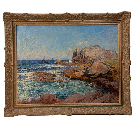 ALFRED WAHLBERG. Oil on canvas, signed and dated 1899. Art - Paintings ...