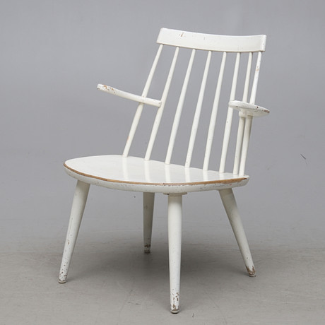 YNGVE EKSTRÖM. karmstol, "Sibbo", Stolfabriks AB, 1950-/60-tal. Möbler ...