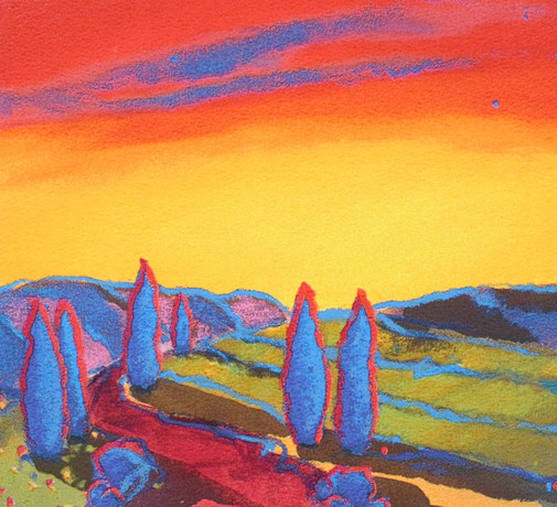 BARBARA BRODY. 'Early Light', screenprint, Ed. 352/395, signed. Art ...