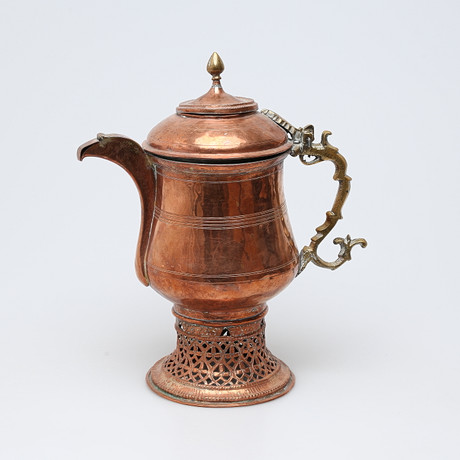SAMOVAR, copper, oriental, 20th century. Silver & Metals - Pewter ...