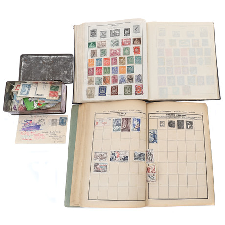 THE CENTURION STAMP ALBUM CONTAINING AN ALL-WORLD COLLECTION, MINT AND ...