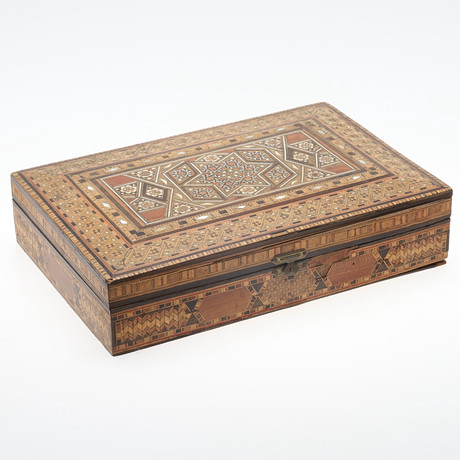 A MID-20TH CENTURY SADELI WORK BOX. Swedish Folk Art - Bowls & Boxes ...