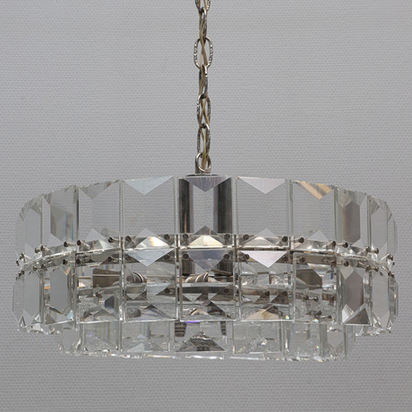 TAKLAMPA, prismor, 1900-tal. Belysning & Lampor - Taklampor - Auctionet