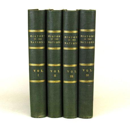 FOUR VOLUMES OF HUTCHINSON'S HISTORY OF THE NATIONS. Books, Maps ...