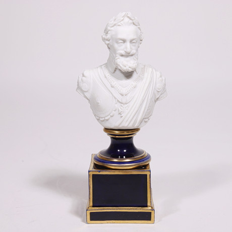 BUST OF HENRY IV. SEVRES PORCELAIN. EARLY XIX CENTURY. Ceramics ...