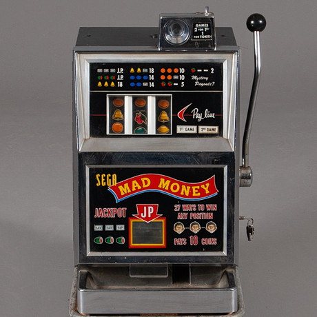 ENARMAD BANDIT. JACKPOT SEGA MAD MONEY, 60-TAL. Övrigt - Övrigt - Auctionet