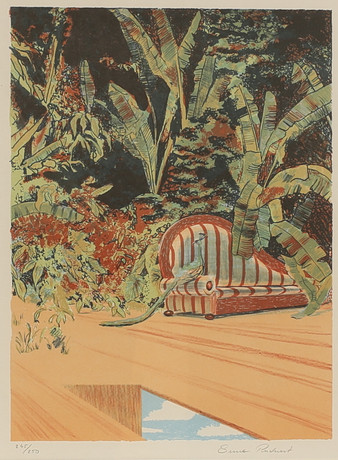 SUNE RUDNERT. Färglitografi, signerad och numrerad. Konst - Grafik ...