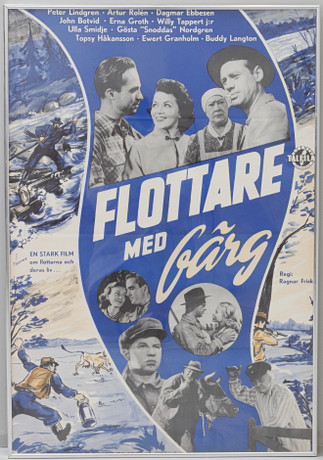 FILMAFFISCH, "Flottare med färg", Svensk talfilms distributionsbyrå AB ...