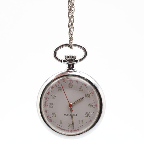 HOSPITAL CLOCK, Eklora, manual, 20th century. Clocks & Watches - Pocket ...