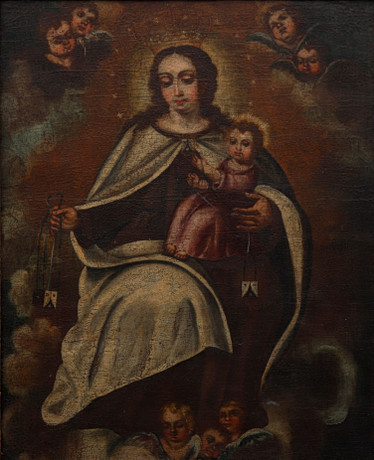 ANDALUSIAN SCHOOL FROM THE 17TH CENTURY. FOLLOWER OF JUAN DEL CASTILLO ...