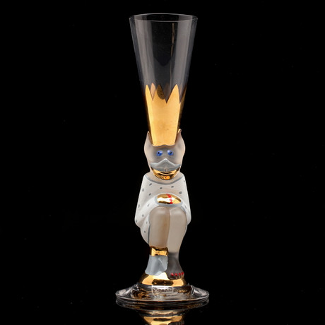 GUNNAR CYRÉN. Snapsglas, minnesglas, ur Nobelserien, Orrefors. Glas ...