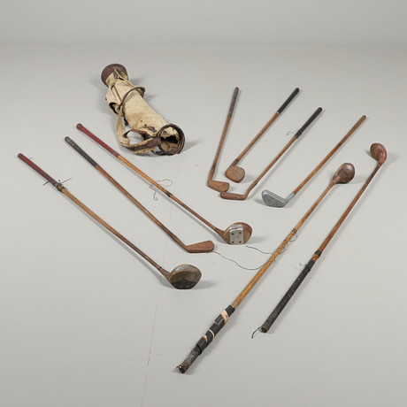 VARIOUS HICKORY SHAFTED GOLF CLUBS. Miscellaneous - Miscellaneous ...