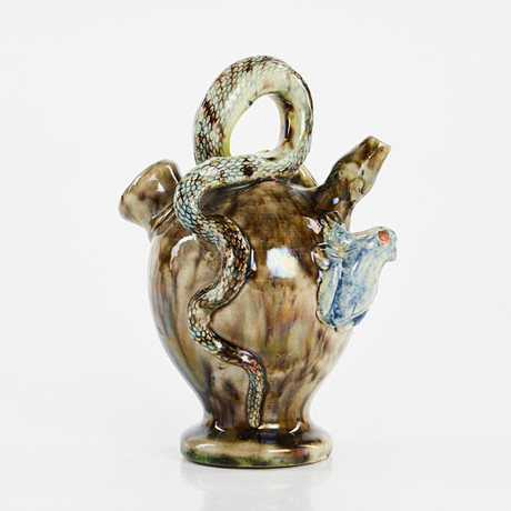 BERNARD PALISSY (France, 1510-1589). His style. Jug, France 19th ...