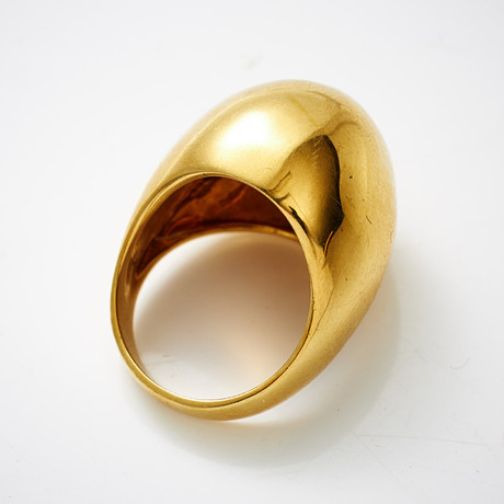 RING, 18 k guld, svensk kontrollstämpel. Smycken & Ädelstenar - Ringar ...