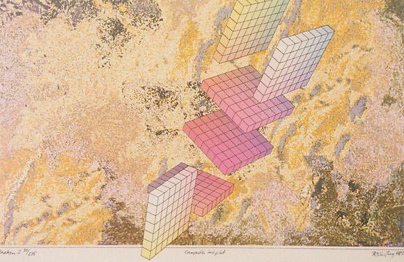 BECK & JUNG. "Dragon 1", computer ink plot, signed 1987. Art - Other ...