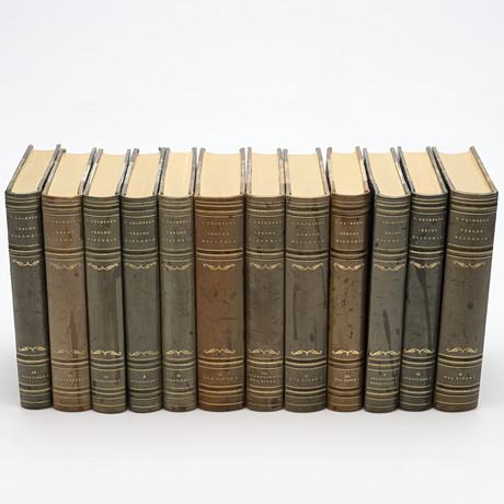 BOOKS, 12 volumes, "World History", Carl Grimberg, PA Norstedt & Söners ...