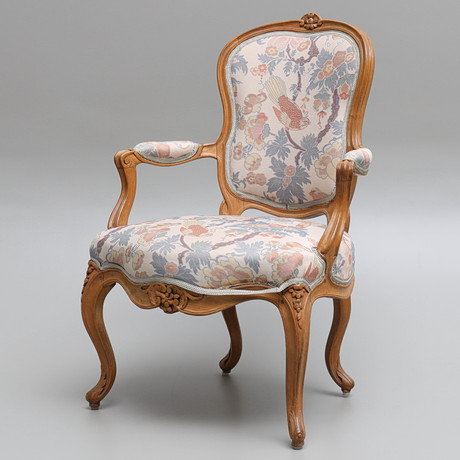 SILLÓN, estilo rococó / rococó, siglo XVIII - XIX. Muebles - Sillas y ...