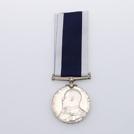 EINE AUSZEICHNUNG FÜR LANGE DIENST- UND GUTES VERHALTEN DER EDWARD VII ...