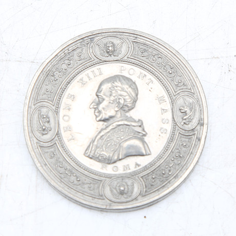 Leo XIII commemorative medal. Coins, Medals & Stamps - Orders & Medals ...