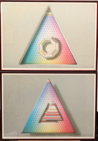 POSTER Beck & Jung, Computer Graphics, Vetlanda museum, 1985, Galerie ...