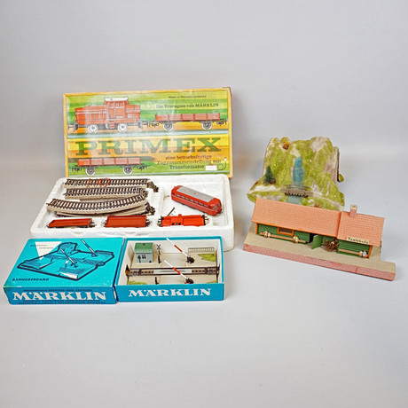 MÄRKLIN PRIMEX 2715 train set not complete including wagon, tunnel ...