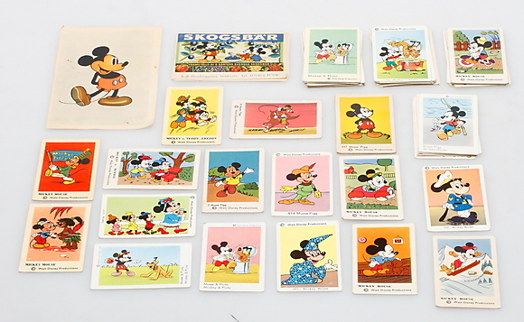 MOVIES, BOTTLE LABELS and COLLECTOR'S PICTURE, Mickey Mouse. Books ...