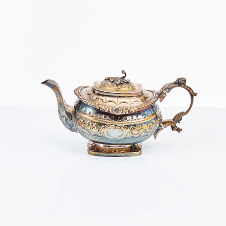 TEKANNA, silver, England, Thomas Wallace, Jonathan Hayne, London, år ...