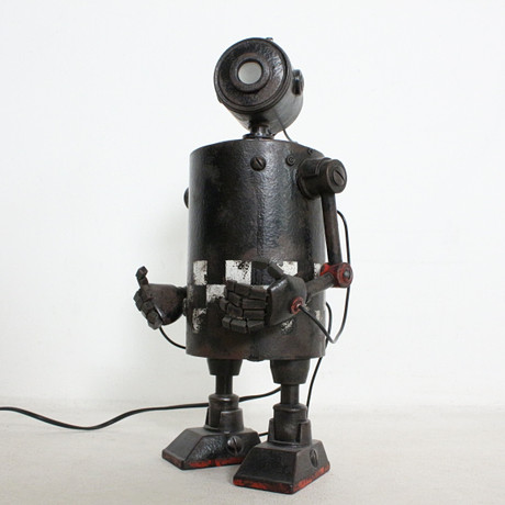 MARTIN SMIDA. Hans ateljé. 'Autonoma Walking System, modell: Rallye ...