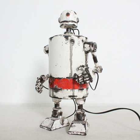 MARTIN SMIDA. His studio. 'Autonomic Walking System, model: Blinking ...