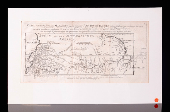 KOPPARSTICK, Map of Peru, Ecuador and the full length of the Amazonas ...