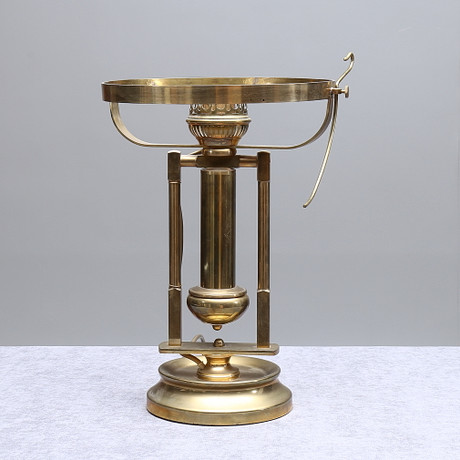 SHIP MODEL TABLE LAMP, brass, second half of the 20th century. Lighting ...