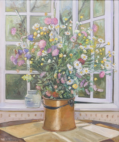 KARL-JOHAN MAGNUSSON (1924-1996). Still life, oil on canvas, signed ...