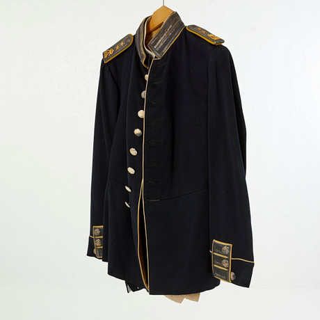 UNIFORM, Swedish, m/1886, coat of arms and trousers, for officer ...