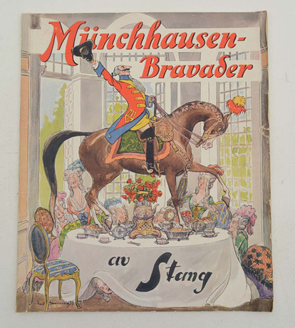 KNUT STANGENBERG. Münchhausen Bravader (1936). Böcker, Kartor ...