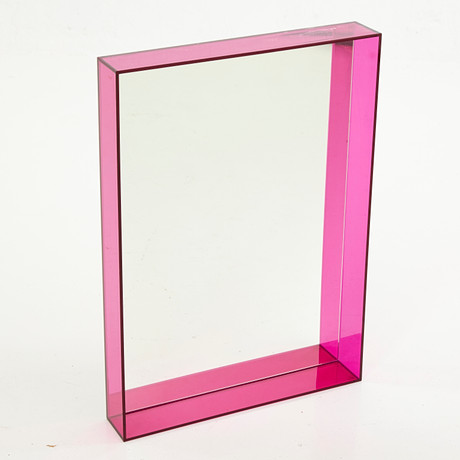 PHILIPPE STARCK. Mirror, Kartell, 2000s, frame in plexiglass, marked ...
