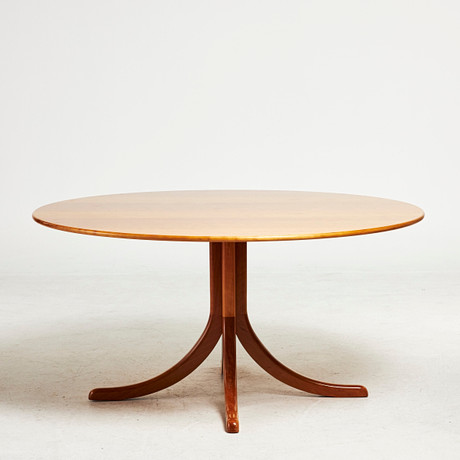 JOSEF FRANK. Dining table, "1020", for Firma Svenskt Tenn, mahogany ...