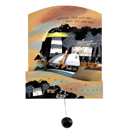 JOHN MALTBY (1936-2020) - PAINTED WOODEN AUTOMATON. Ceramics ...