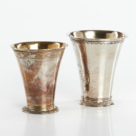 CUP, Silber, von Thomas Thomasson Beckman dy (der in Örebro tätige ...