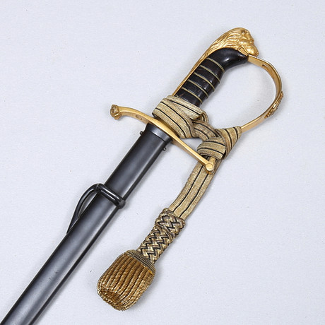 SABEL (PALLASCH), model 1899 for officer in the infantry. Weapons ...