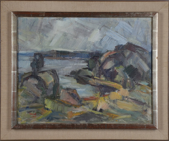 FOLKE HENELL. Oil on canvas, signed and dated -64. Art - Paintings ...