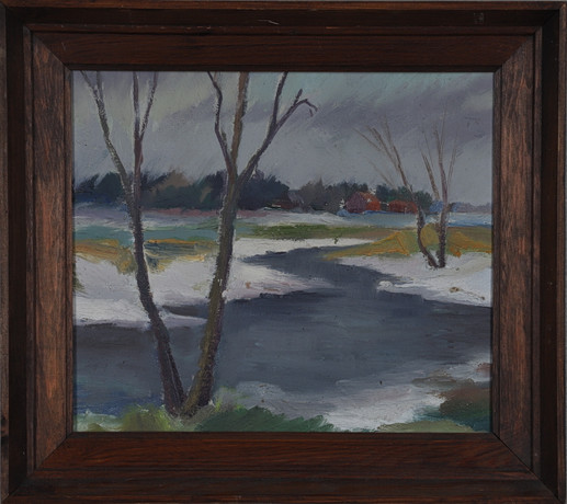 UNKNOWN ARTIST, oil on Board, unsigned. Art - Paintings - Auctionet