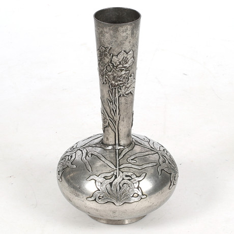 VAS, tenn, Gamla Samuelsson AB, Stockholm, 1904. Silver & Metall - Tenn ...